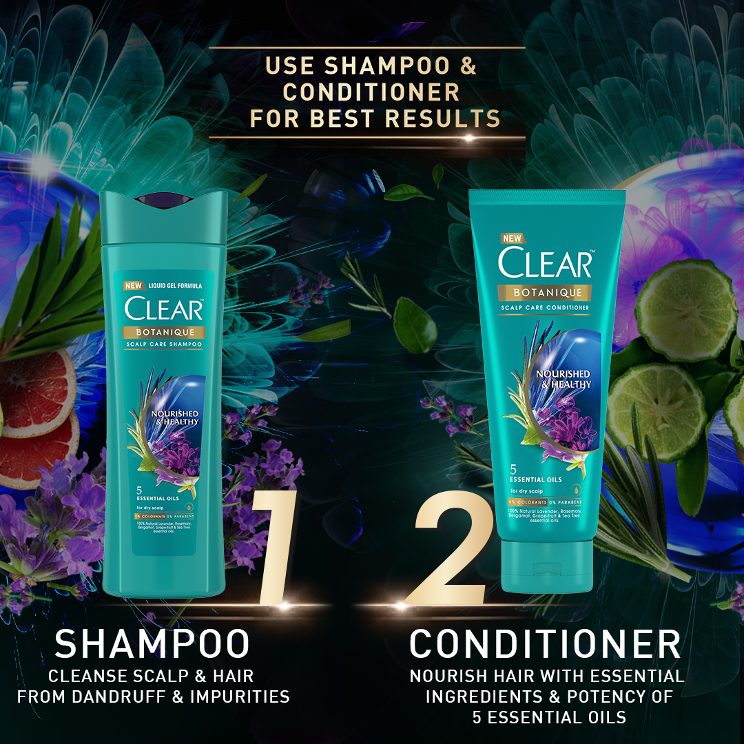 Botanique nourished and healthy range by Clear : review - Shampoo ...
