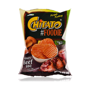Chitato foodie honey beef bbq by Chitato indonesia : review - Makanan ...