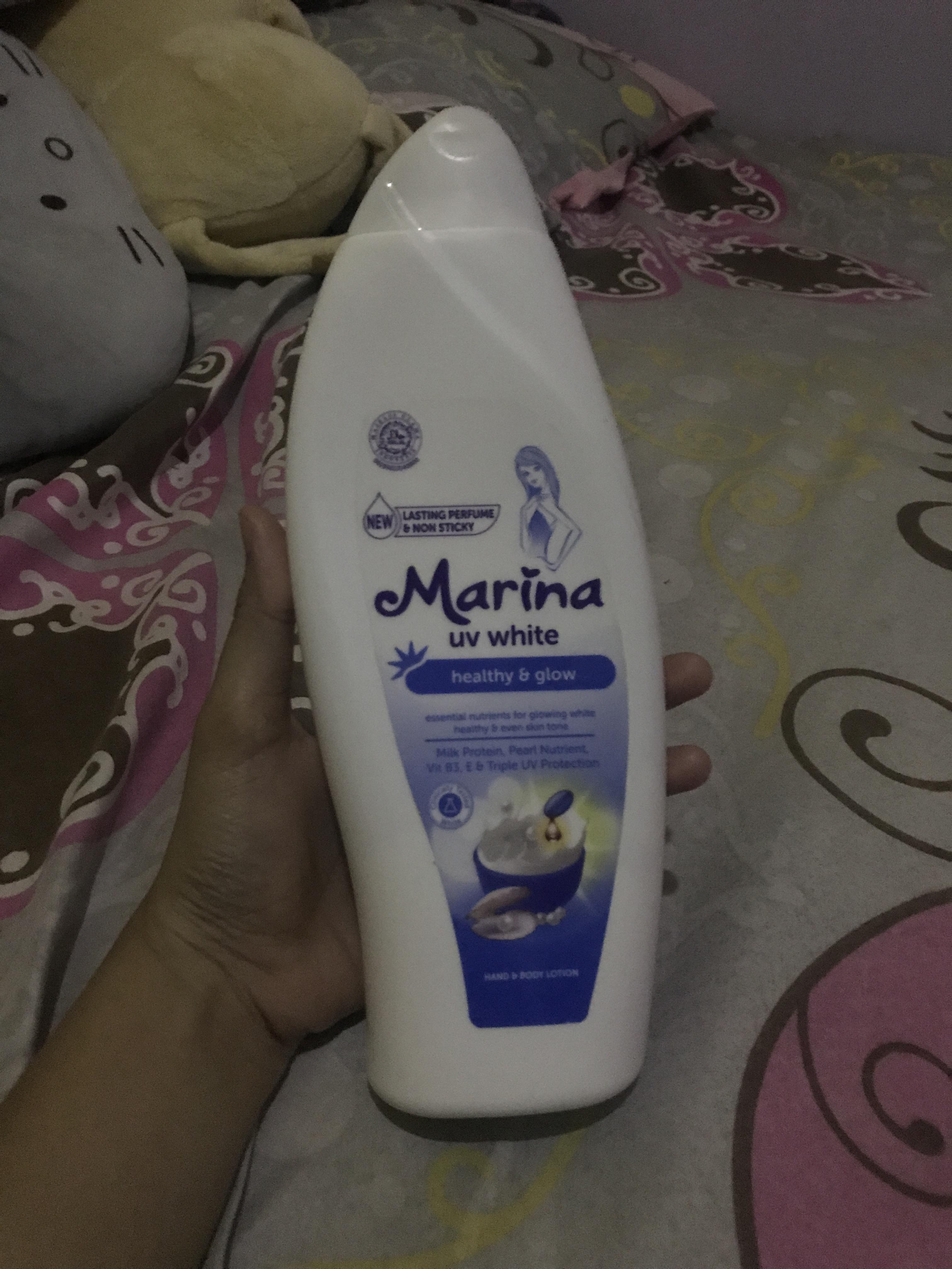 Marina uv white healthy glow hand and body lotion by Marina : review ...