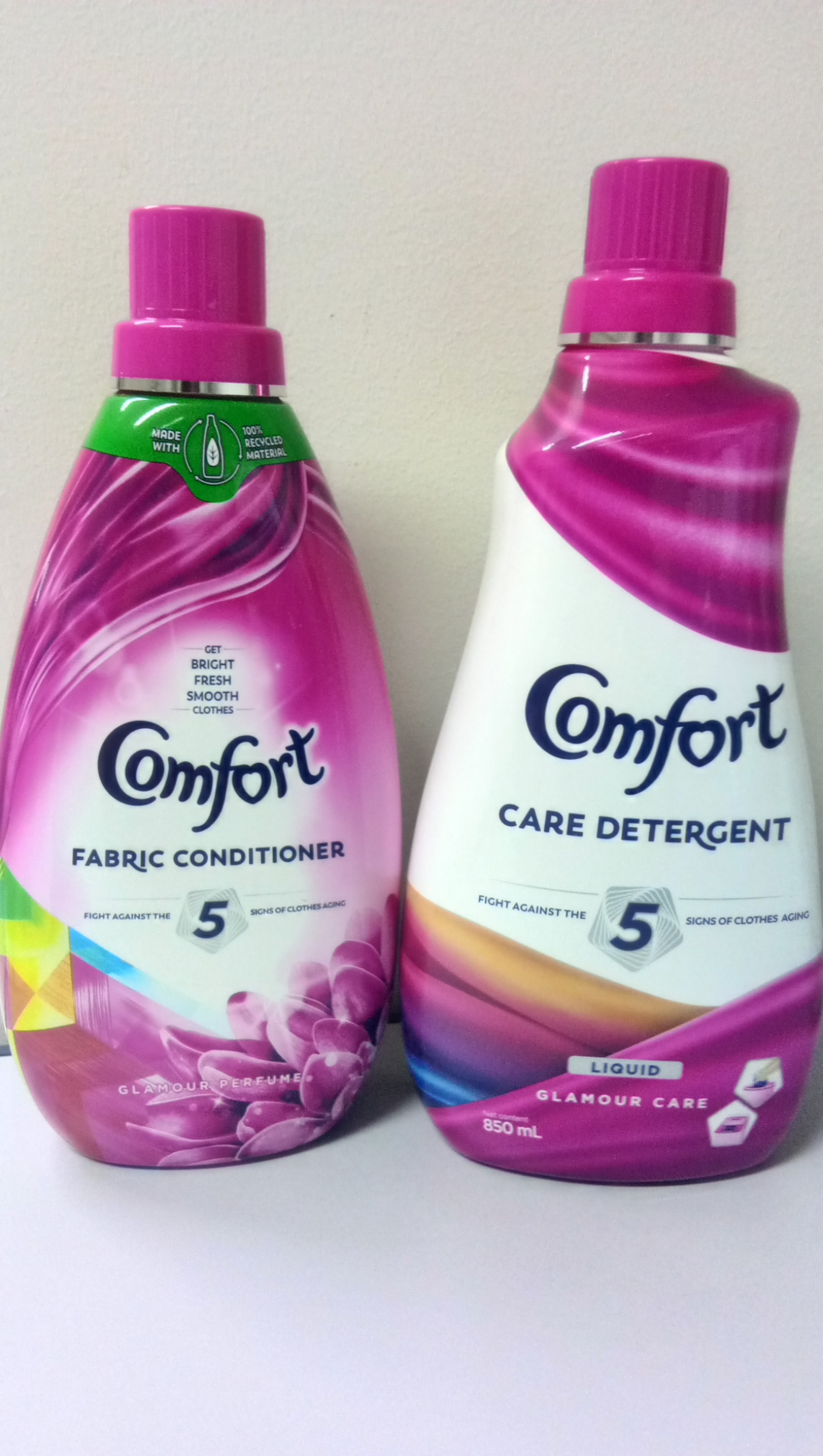 Detergent glamour care by Comfort : review - Linen & laundry ...