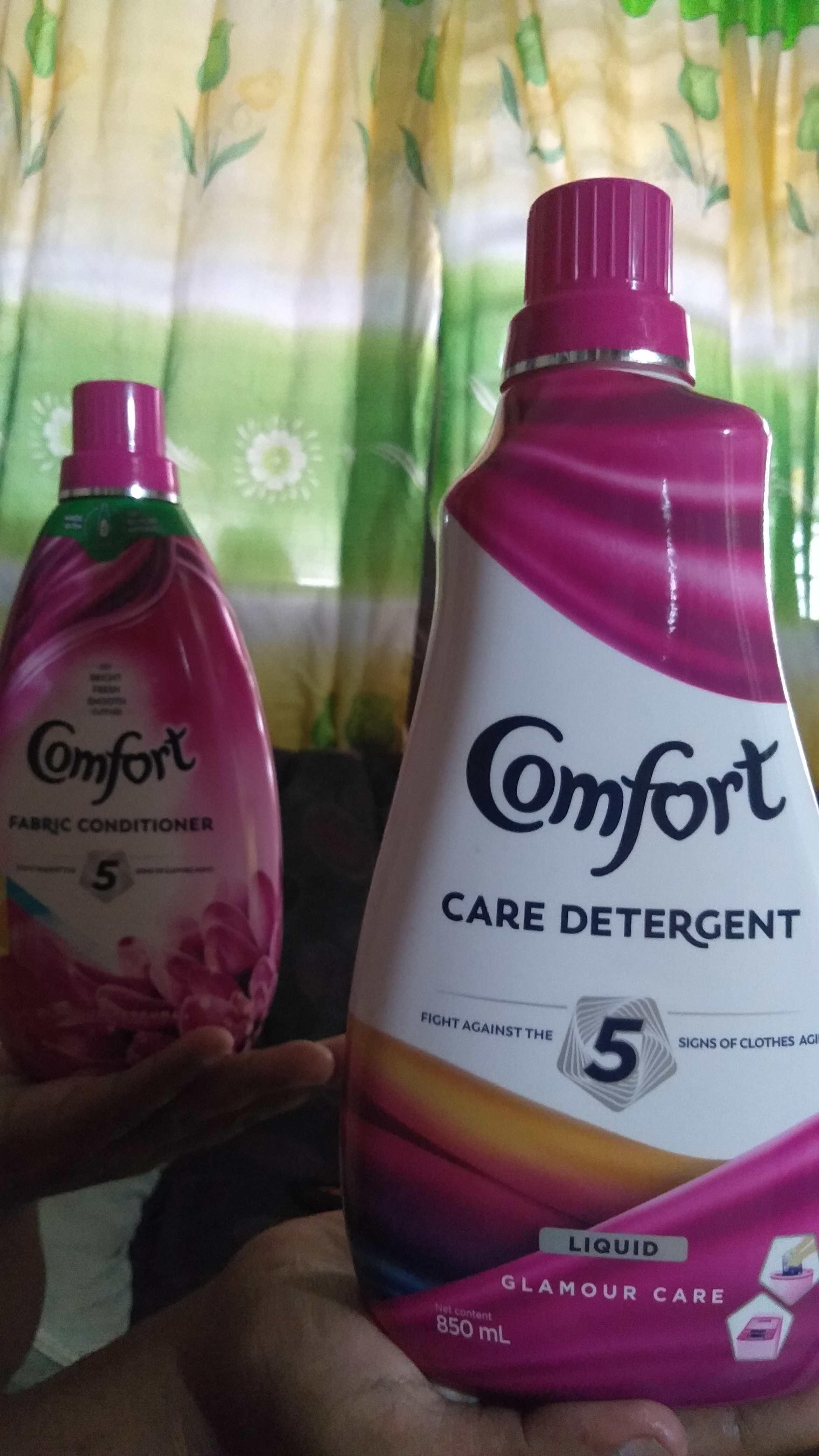 Detergent glamour care by Comfort : review - Linen & laundry ...